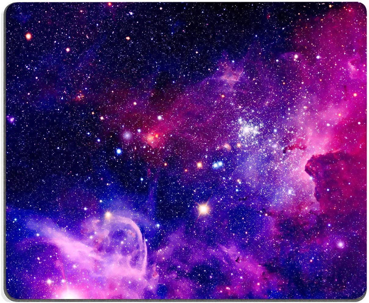 Purple Galaxy Mouse Pad, Space Mouse Pad, Gaming Mouse Pads Non-Slip ...