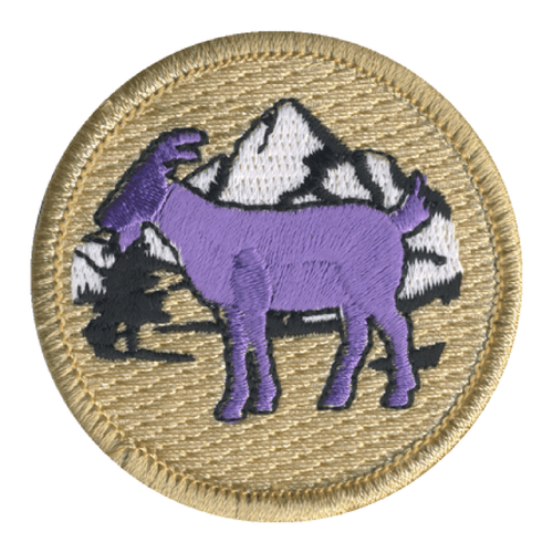 Purple Goat Patrol Patch (Sew-on) - ClassB - Walmart.com