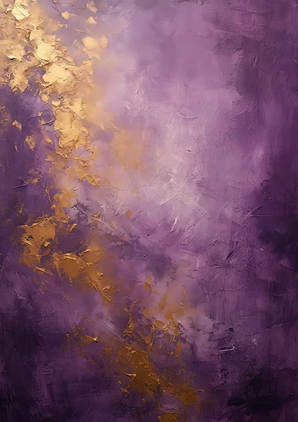 Purple Gold Abstract Texture Adult Bday Wedding Maternity Portrait r ...