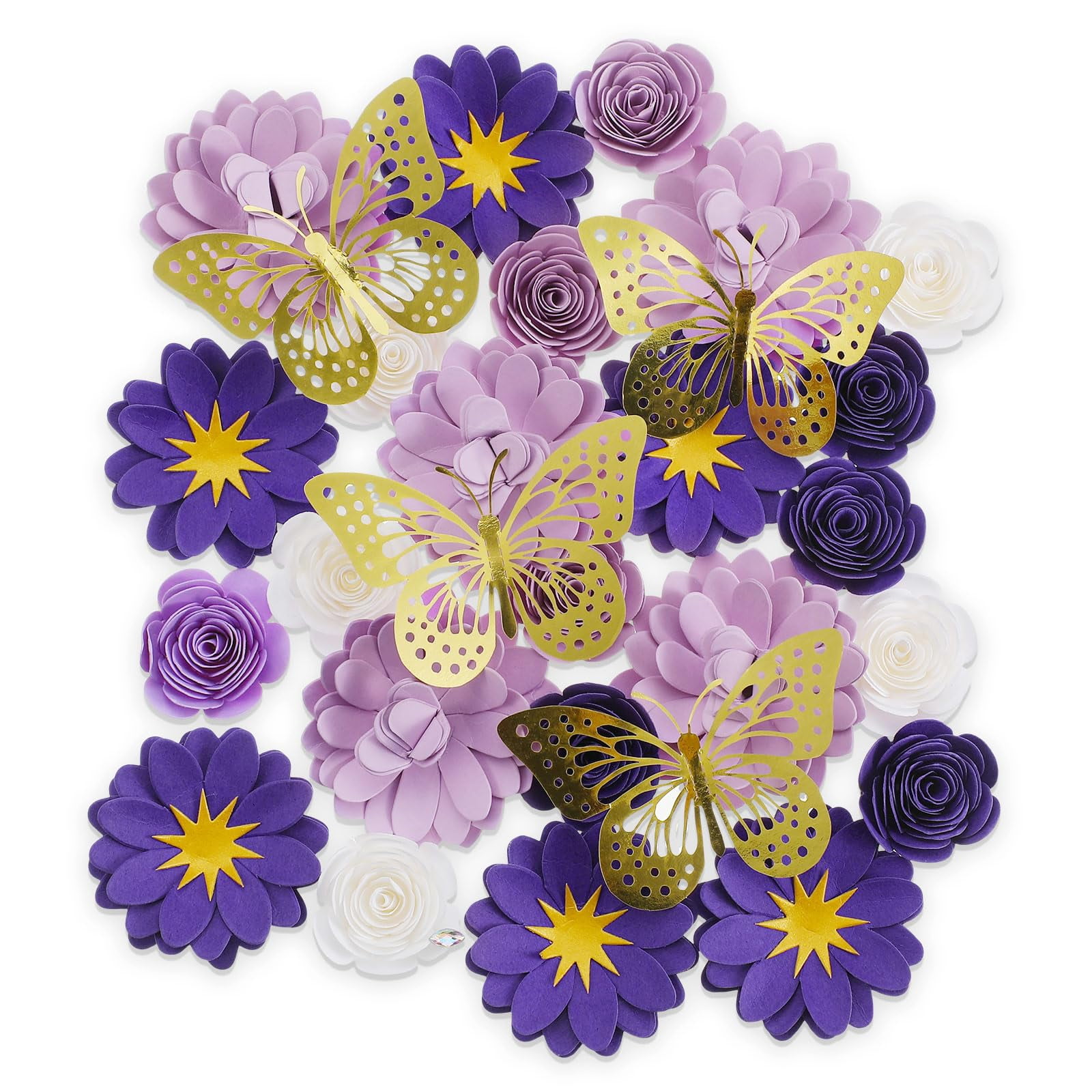 Purple Graduation Cap Decorations DIY Kit - Walmart.com