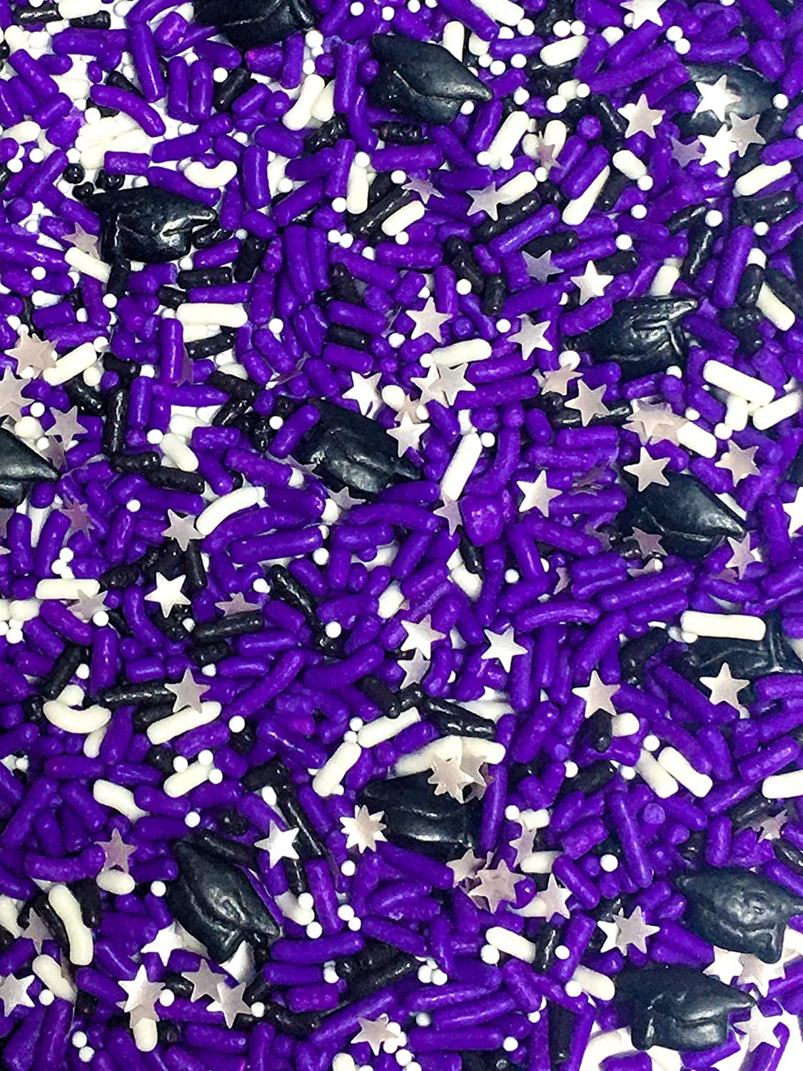 Sprinkle Deco Purple Cake Decoration, 4 oz - Walmart.com
