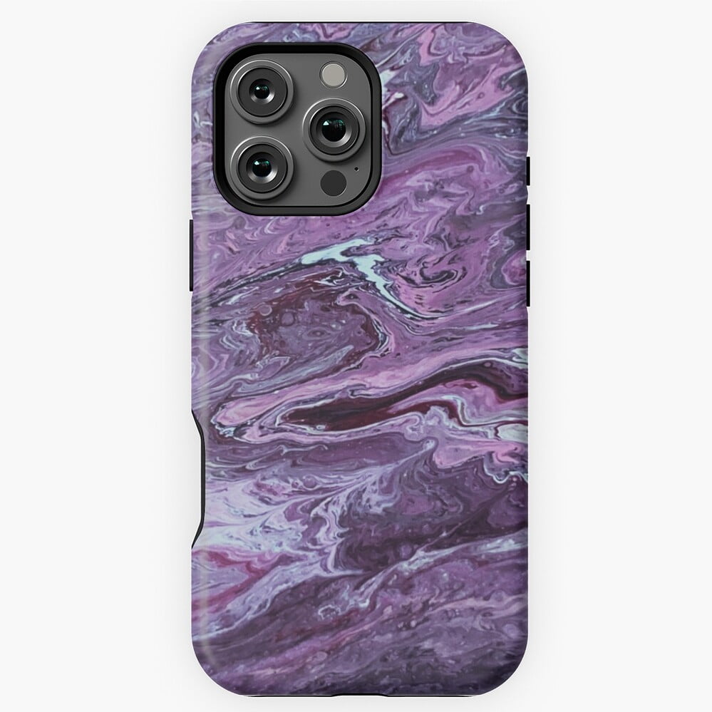 Purple Grape Fruit Pop Art Graphic Phone Case for iPhone 16 15 14 13 12 ...