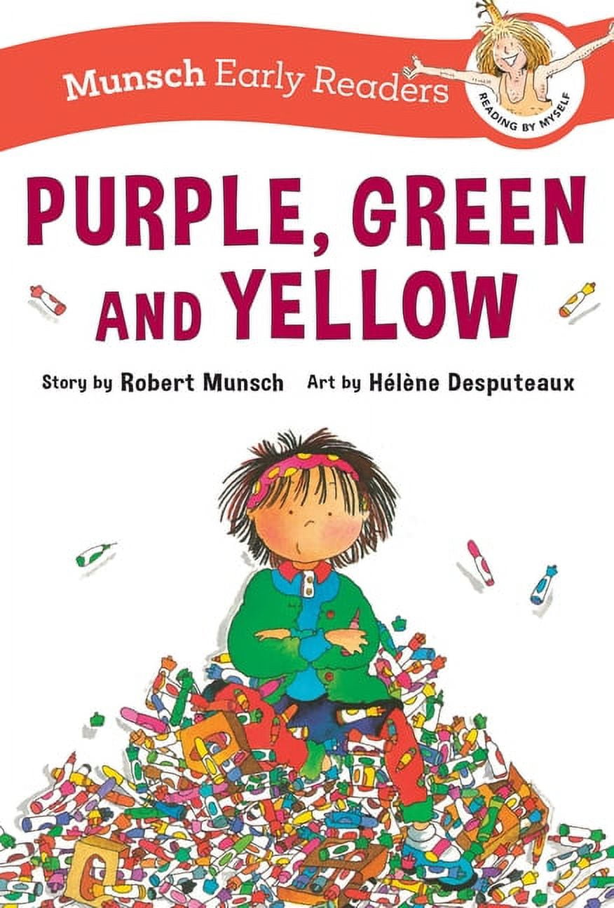 Purple, Green, and Yellow Early Reader - Walmart.com