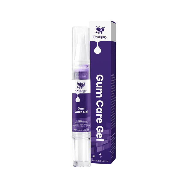 Purple Gum Care Gel Deep Cleaning Tooth Stains Gentle Care for Gums and ...