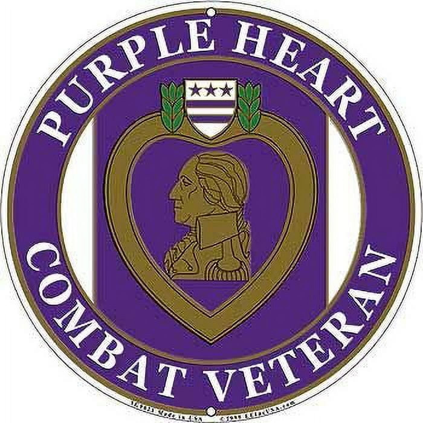 Purple Heart Combat Veteran - Officially Licensed Original Artwork ...