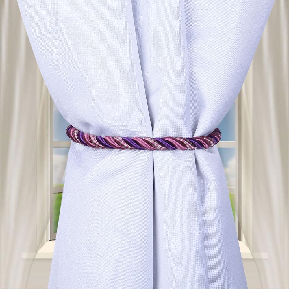 Purple Home Textile Storage Ropes Tie Backs For Window Curtain Cord ...