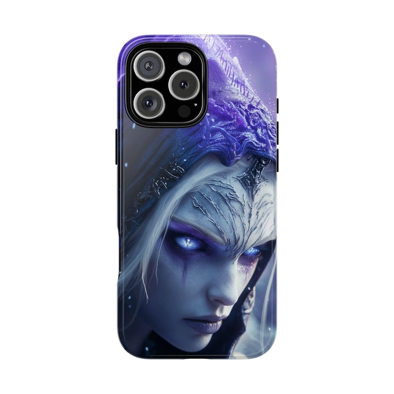 Purple Hood Ranger Warrior Girl Fantasy Illustration Gift Phone Case ...