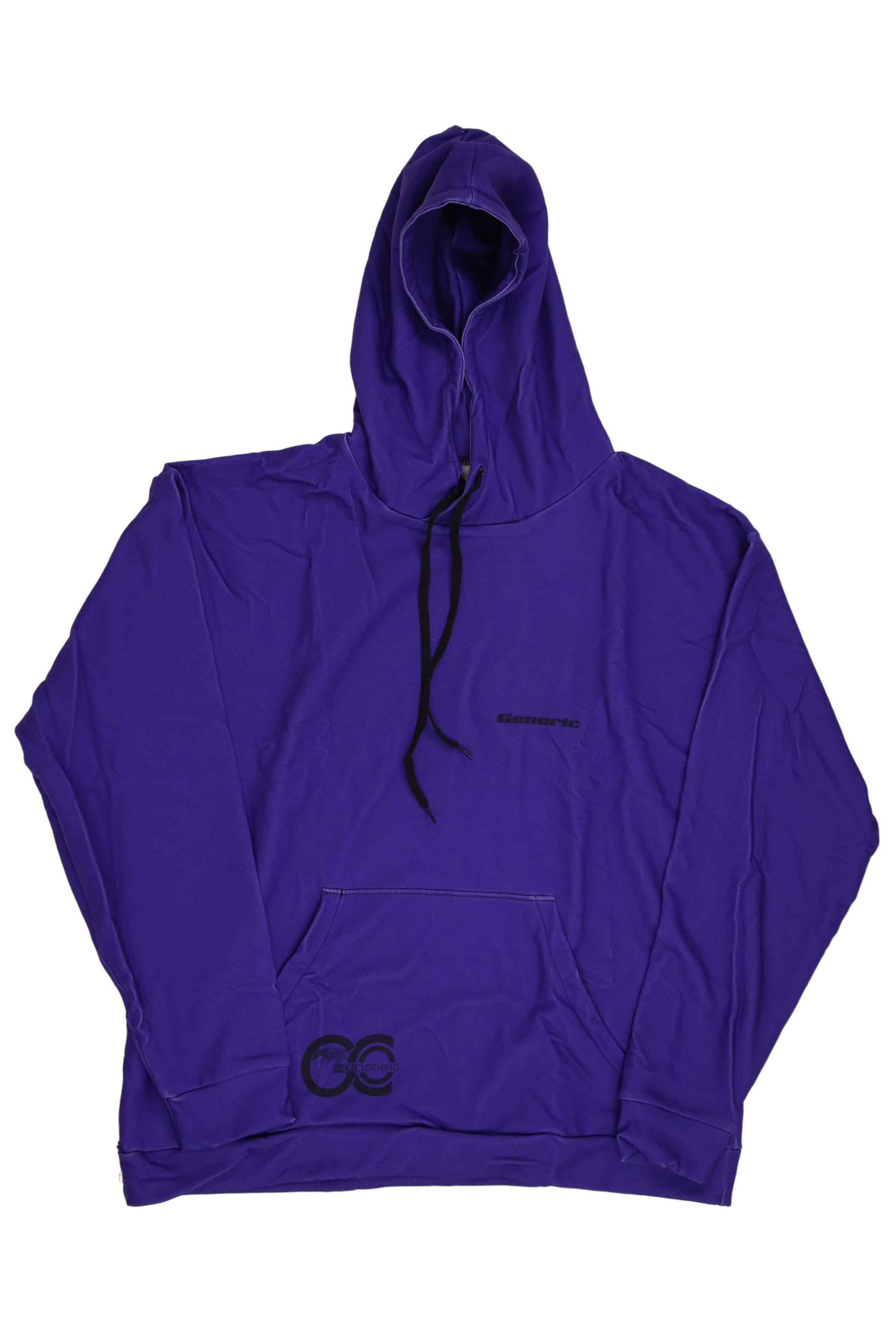 Purple Hoodi - Generic Unisex Hoodie - Walmart.com