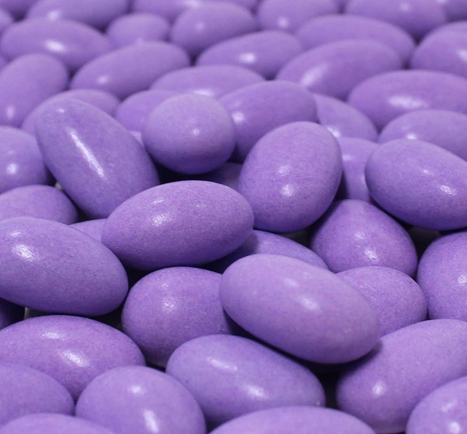 Purple Jordan Almonds by Its Delish, 10 LBS Bulk Sugared Almond Nut ...