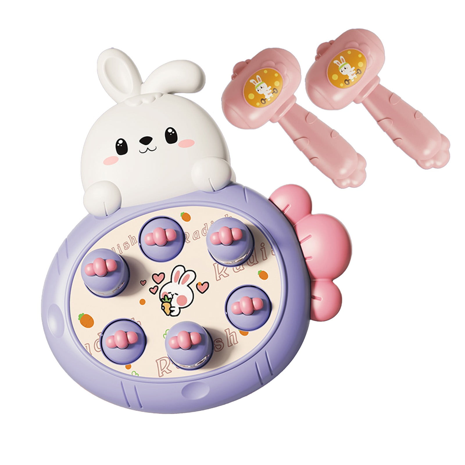 Purple Kids Cooking Playset Kitchen Toy Chef Pretend Play Food Set Role ...