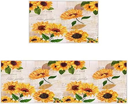 Purple Kitchen Rugs and Mats Set of 2 Black and Grey Abstract Mid ...