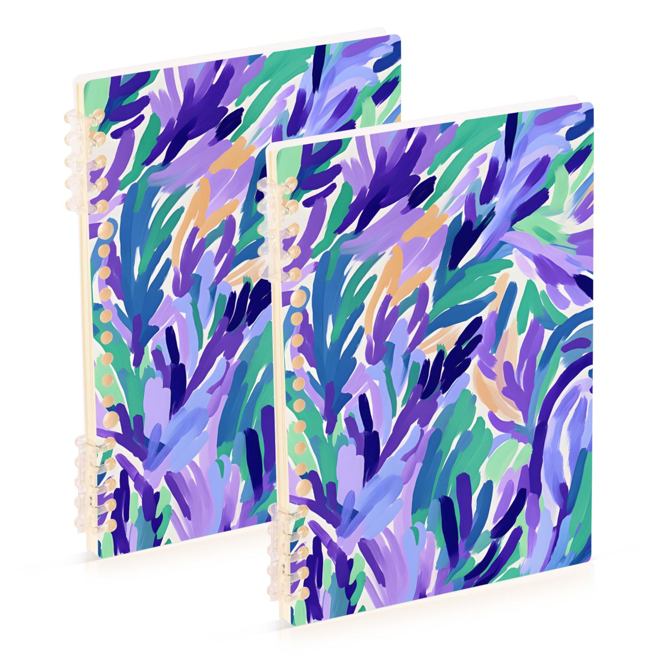 Purple Lavender Lined Spiral Journal Notebook 60 Pages A5 College Ruled ...