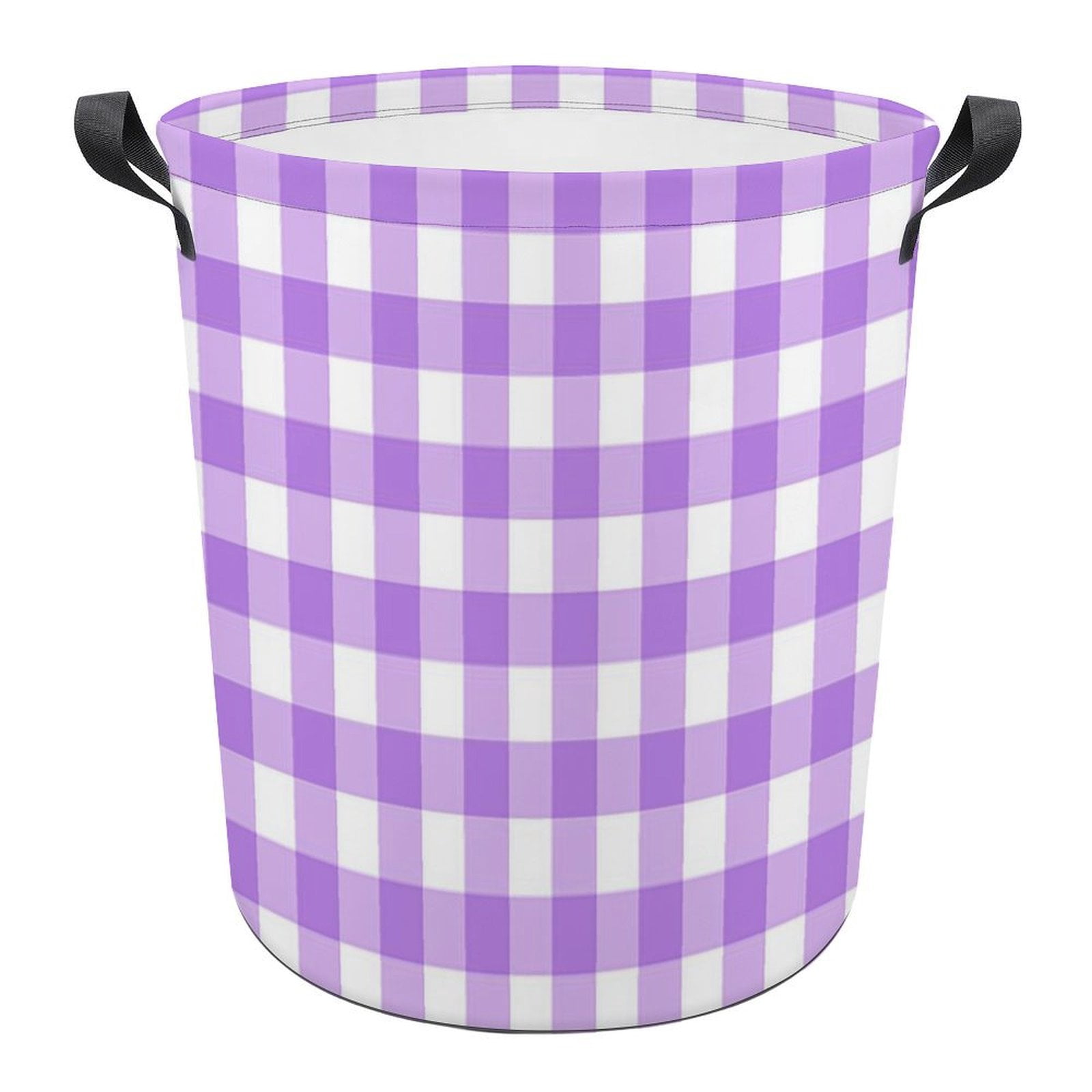 Purple Lavender Print Print Foldable Laundry Basket for Clothes Storage ...