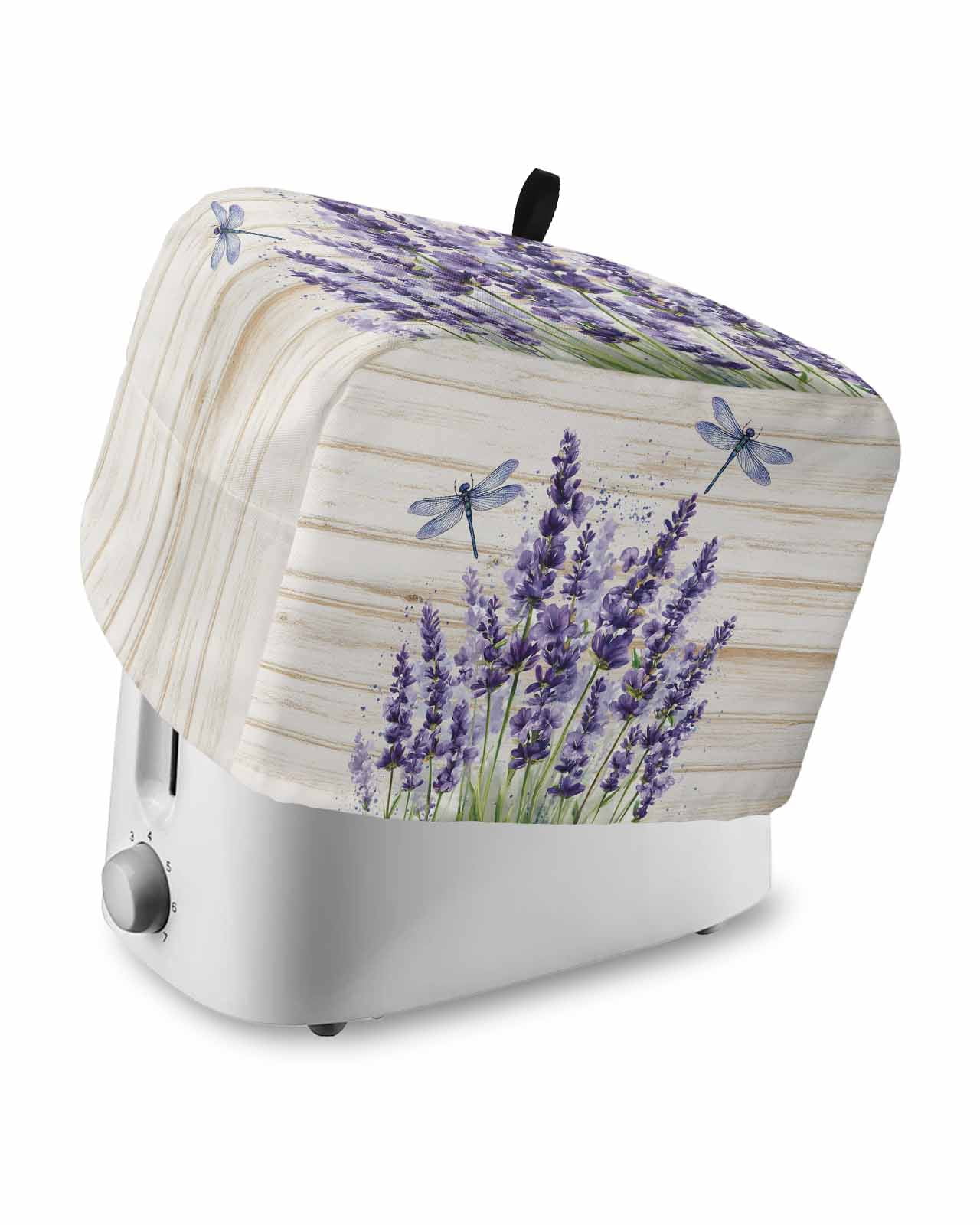 Purple Lavender Small Toaster Cover 2 Slice, Kitchen Appliance Covers ...