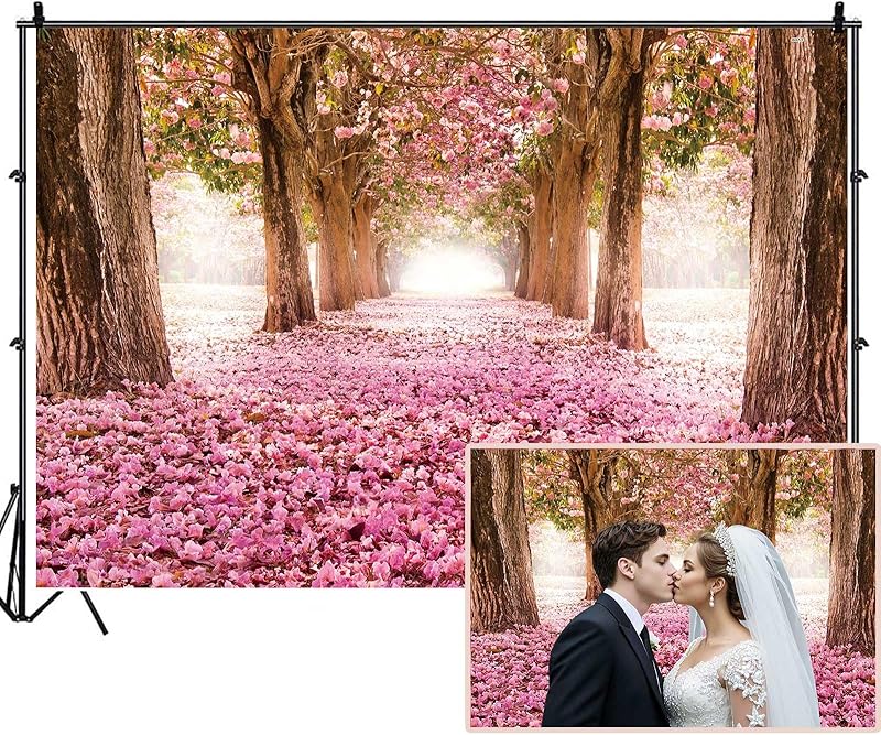 Purple Lavender Wedding Pretty Backdrops for Photo shoot, Flower ...