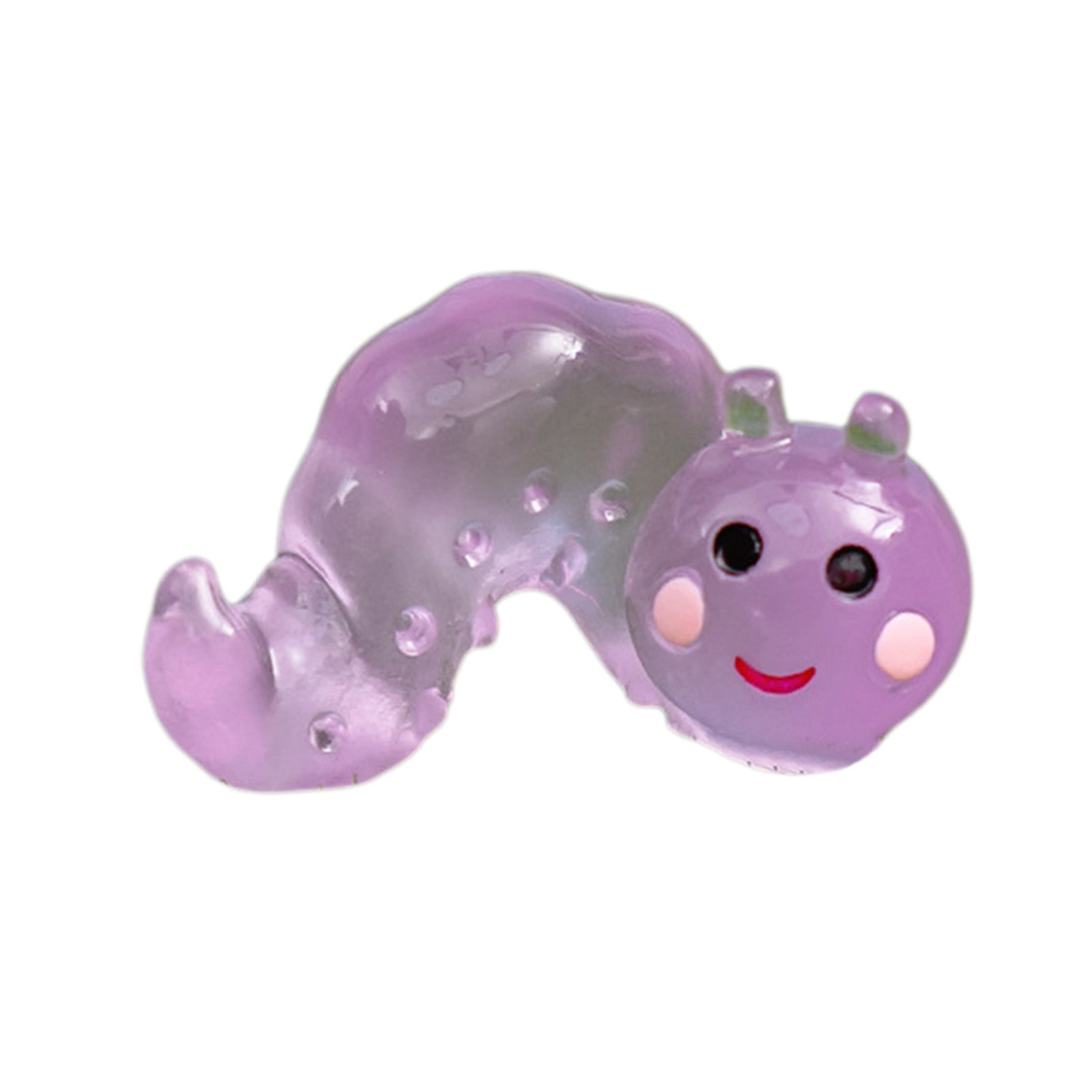Purple Light-Activated Moss Simulation Caterpillar Outdoor Sculpture ...