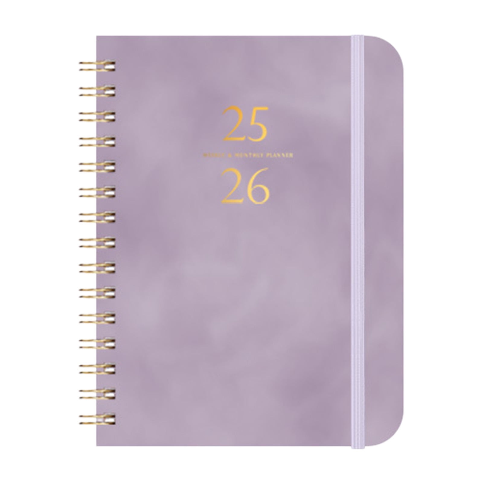 Purple Long Term Planner From July 2025 With Sturdy Binding System ...