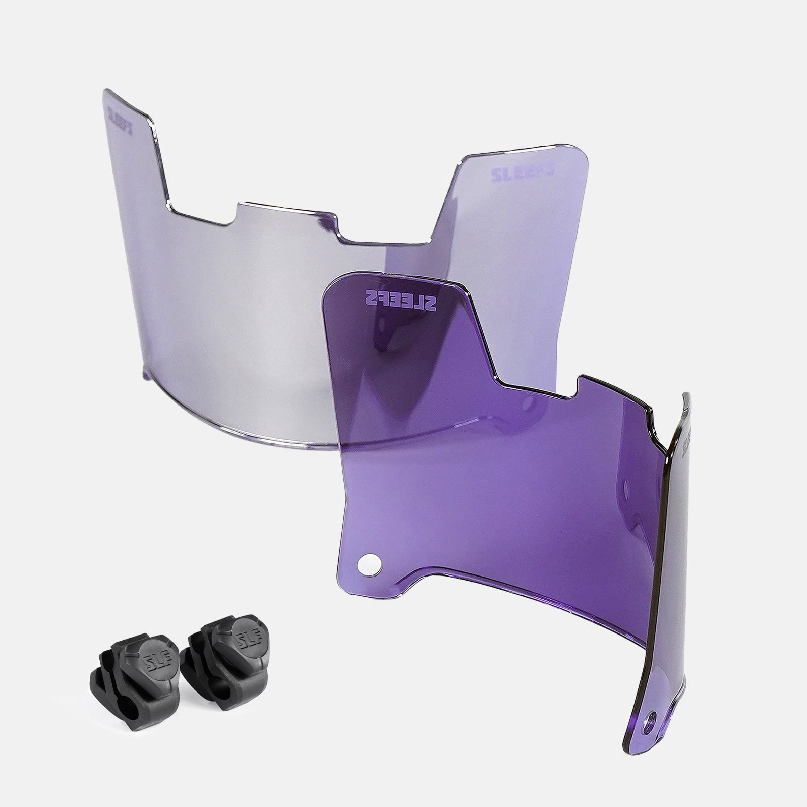 Purple Machine Silver Helmet Eye-Shield Visor - Walmart.com