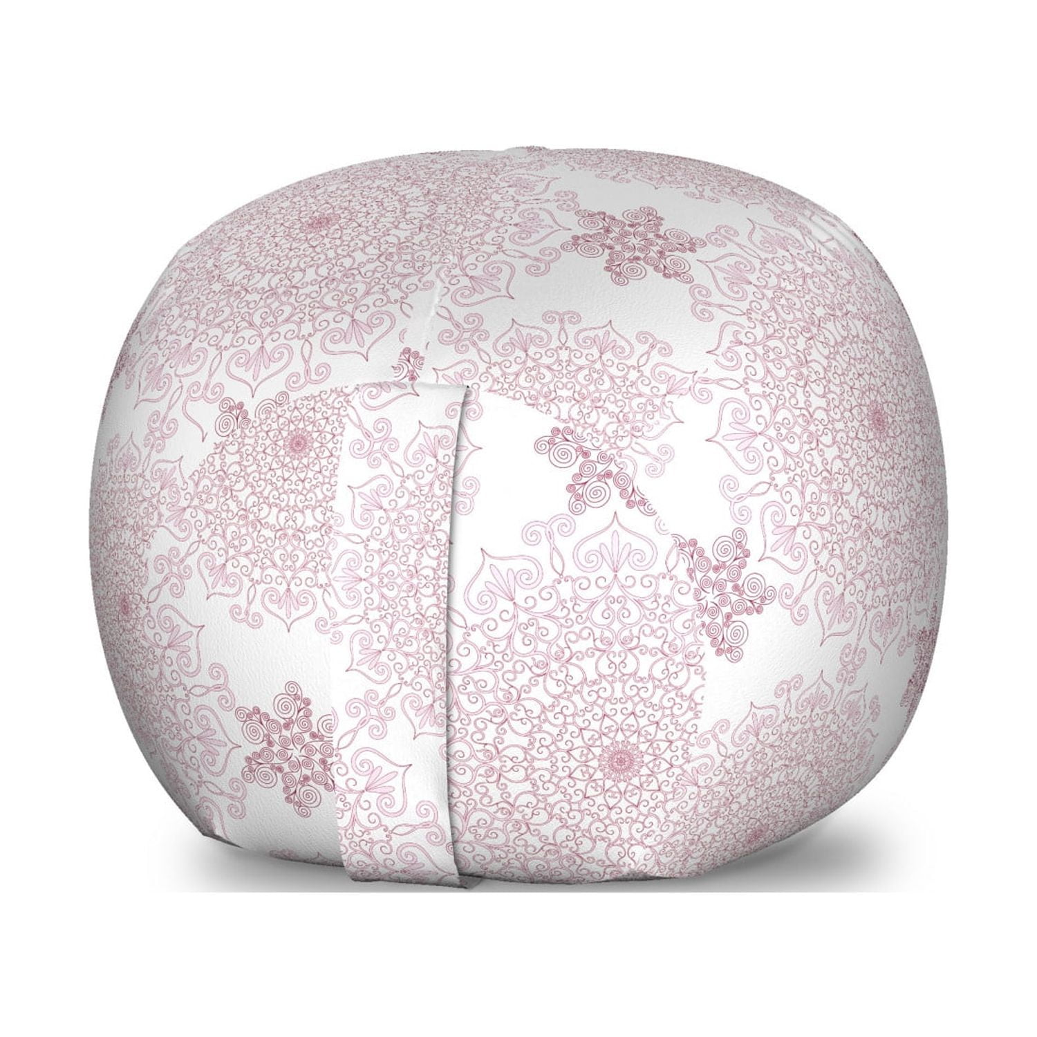 Purple Mandala Storage Toy Bag Chair, Victorian Damask Style Vintage ...