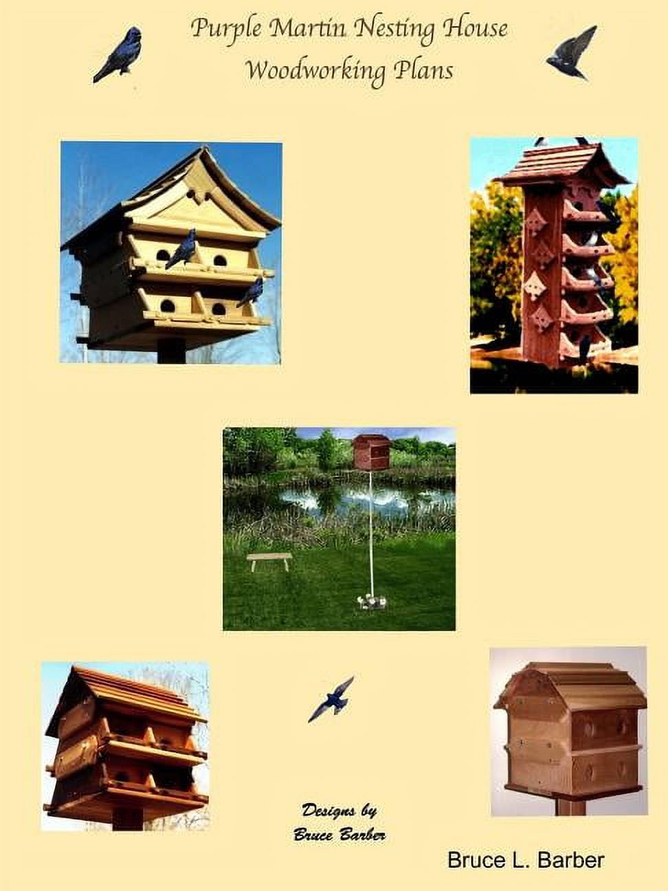Purple Martin Nesting House Plans, (Paperback) - Walmart.com