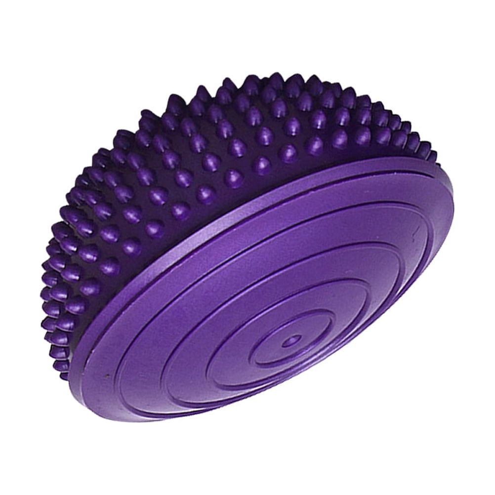 Purple Massage Ball Foot Massager Mat Deep Tissue Body Portable Office ...