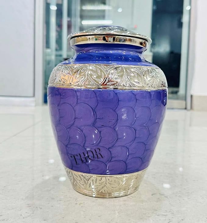 Purple Memorials Cremation Urns for Human Ashes Decorative Urns Urns ...