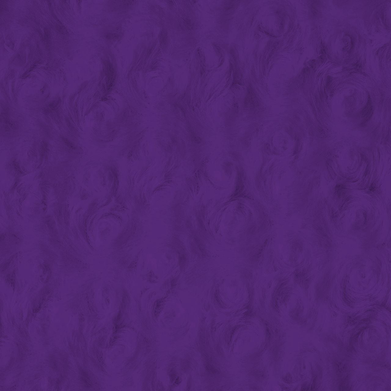 Purple Minky Rosebud Cuddle- By The Yard- 58"/60" 100% Polyester Lap ...