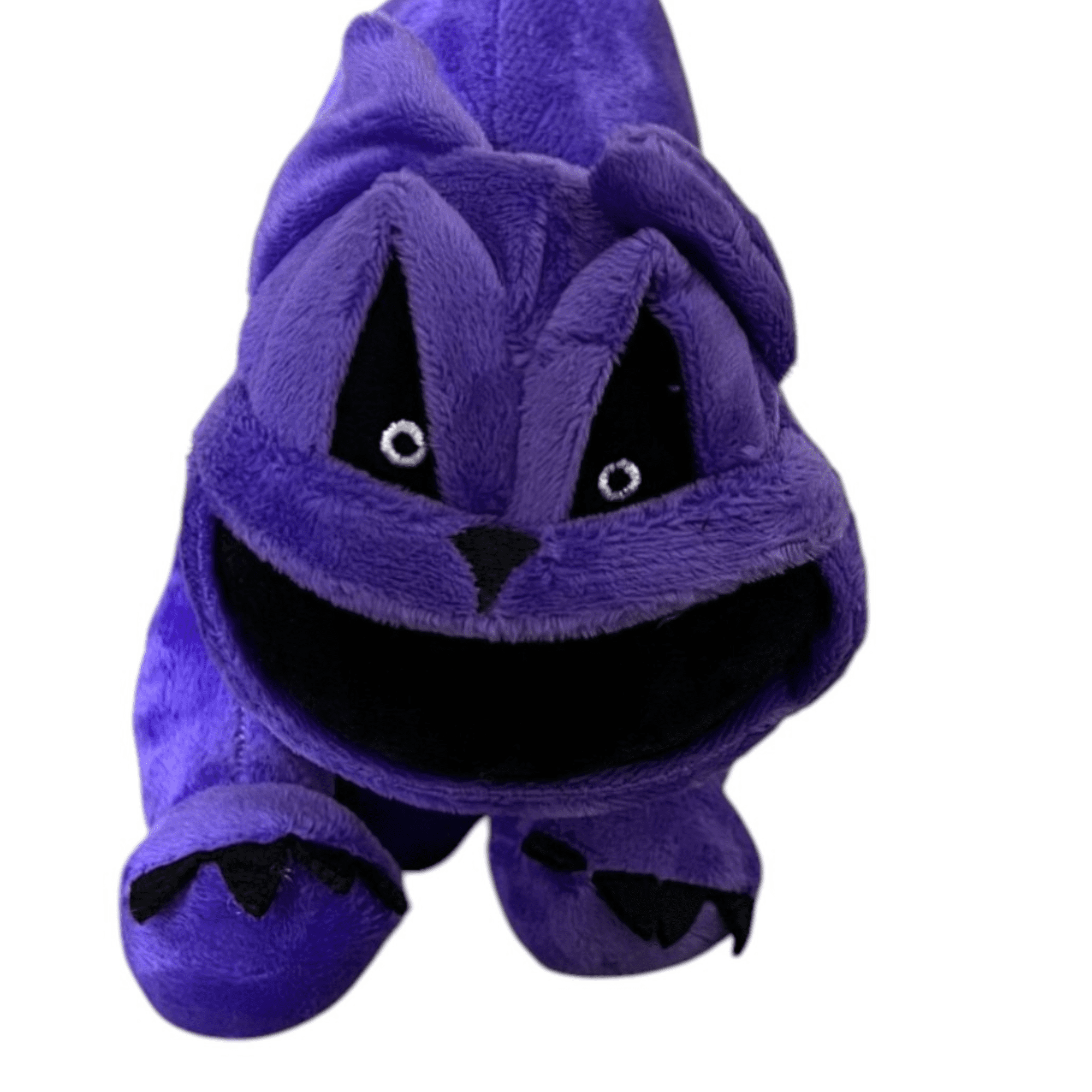 Purple Monster Plush Toy – Soft Scary-Cute Stuffed Animal with Big ...