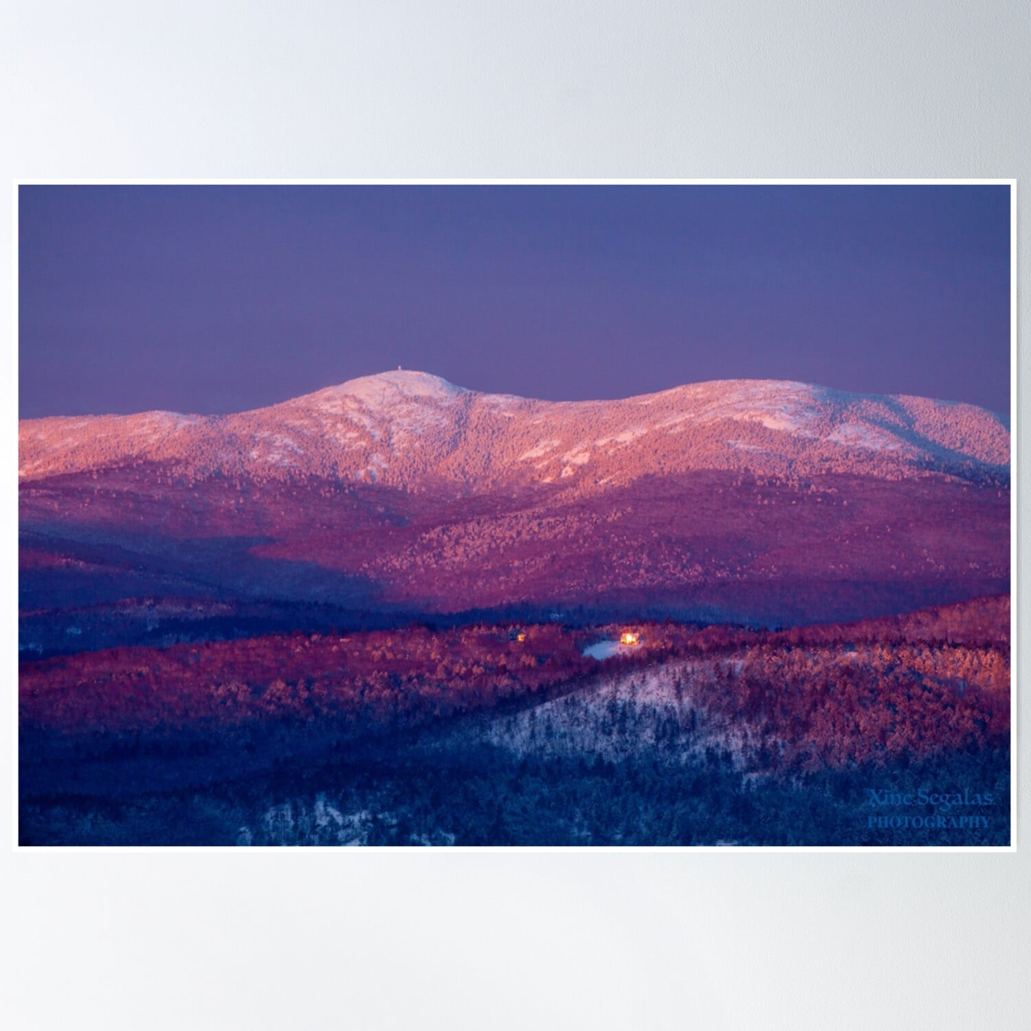 Purple Mountains Majesty Cardigan Mountain And Firescrew Poster Wall ...