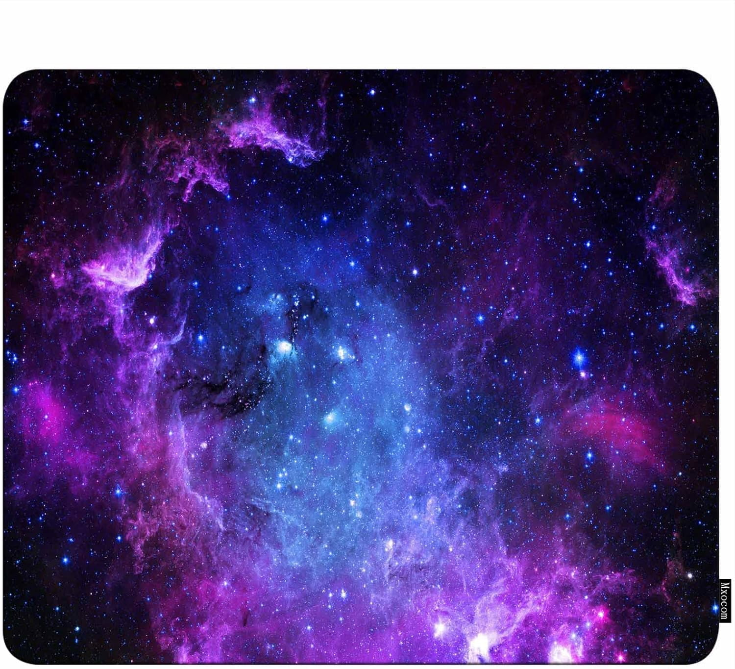 Purple Mouse Pad Universe Milky Way Galaxy Stars Planet Sparkling ...