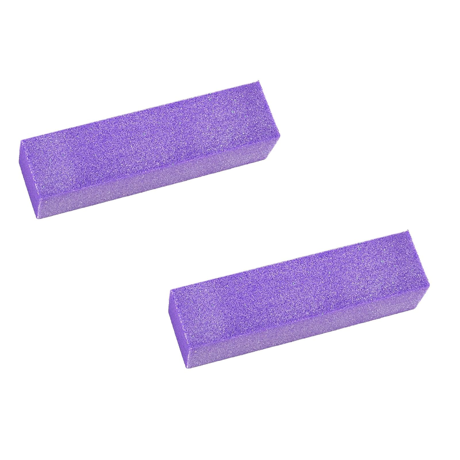 Purple Nail Buffer Block 4 Way Professional Nail Files Buffer Nail ...