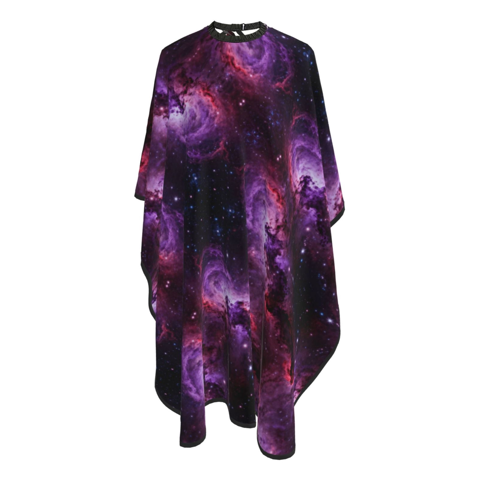Purple Nebula Space Galaxy Barber Cape 66"x55" Salon Hair Cutting ...