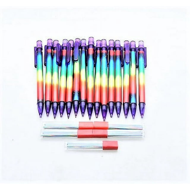 Purple Ombre Colorful Mechanical Pencil Set, 15 Pack - Walmart.com