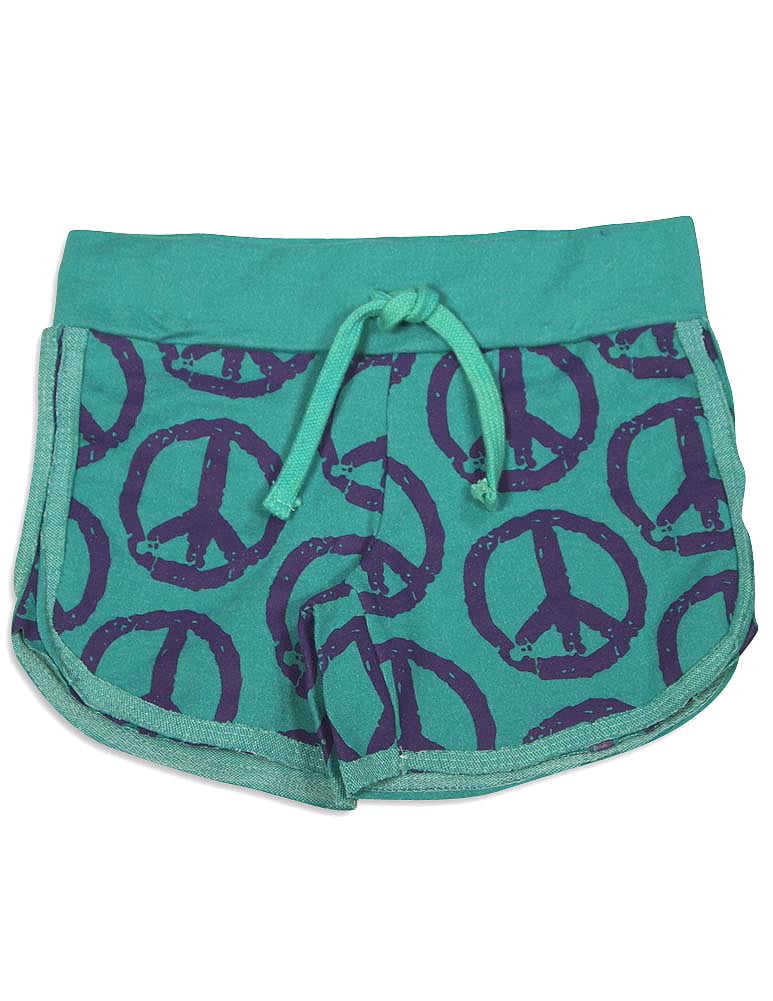 Purple Orchid - Little Girls' Gym Shorts 29214-4 (green peace ...