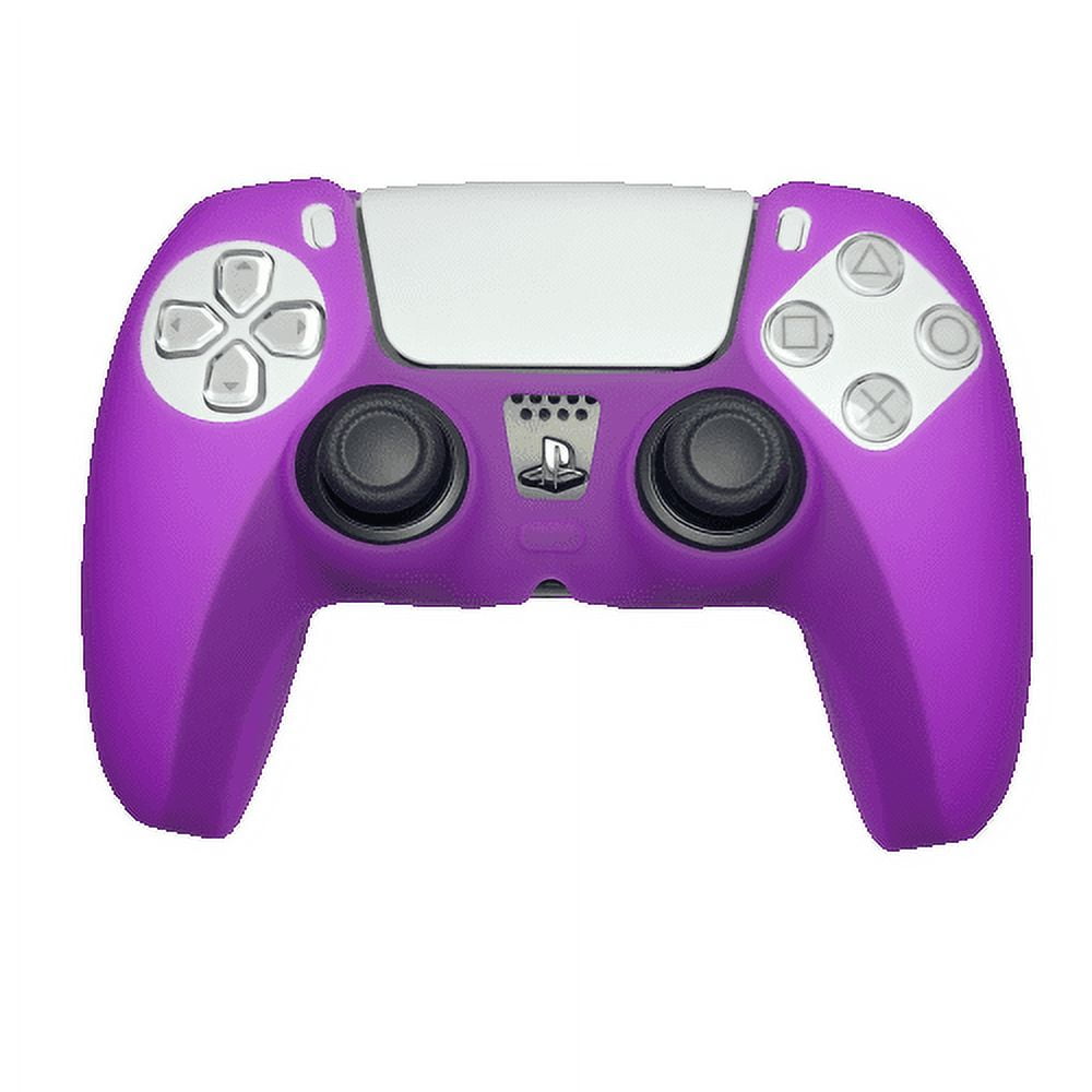 Purple PS5 Silicone Grip Gaming Rubber Case Cover Playstation 5 PS5 ...