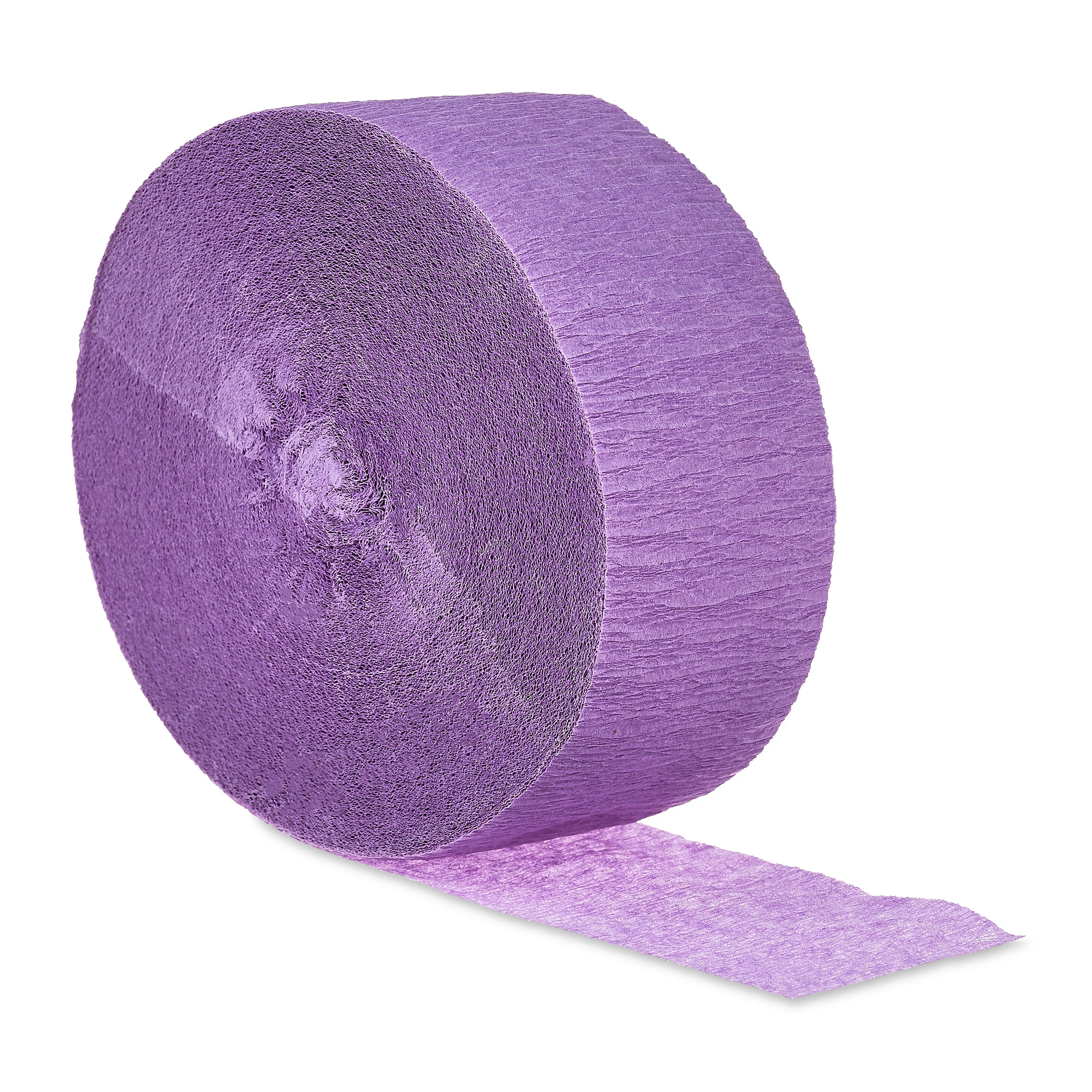 Way To Celebrate Purple Paper Party Streamer 150 feet for Decorations ...
