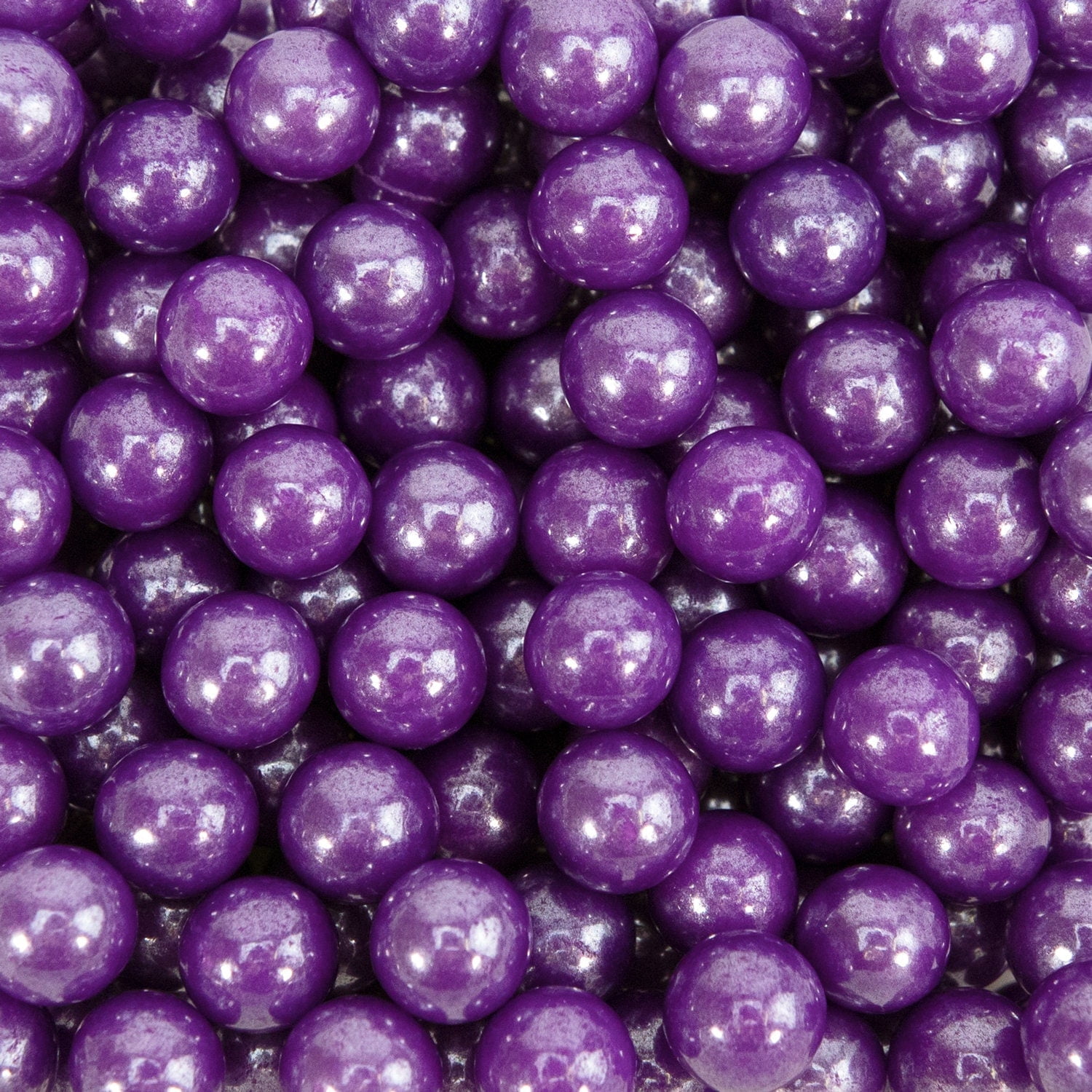 Krazy Sprinkles - Edible Purple Pearl 8mm Beads - Refined Cake Decor, 1 ...