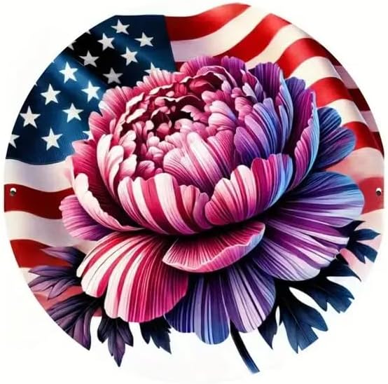Purple Peony Metal Tin Sign are Poster Wall Decor New 8"x8" - Walmart.com
