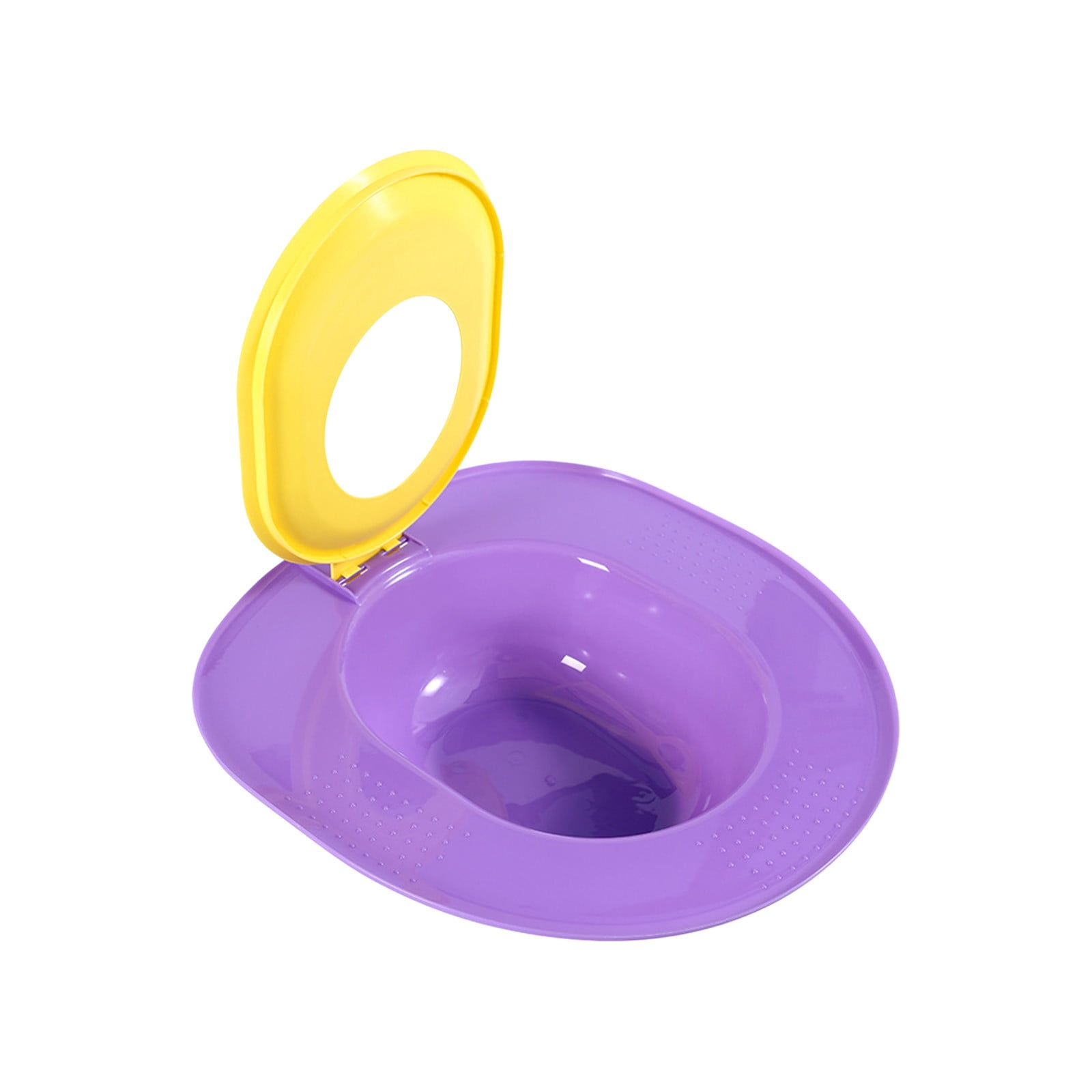 Purple Pet Toilet Cats Litter Box Odor Proof Sand Proof Splash Proof ...