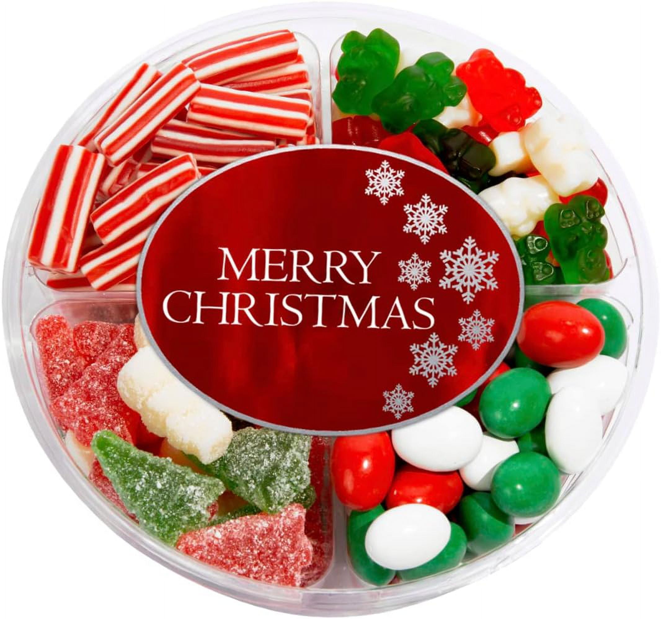 Purple Plum Christmas Candy Basket, Holiday Candy Gift Set, Gummy ...