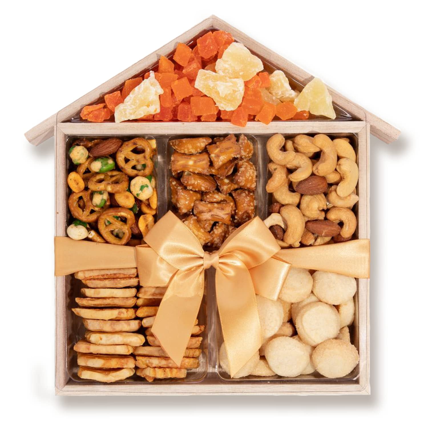Purple Plum Housewarming Snack Box Care Package with Dried Fruit, Mixed ...