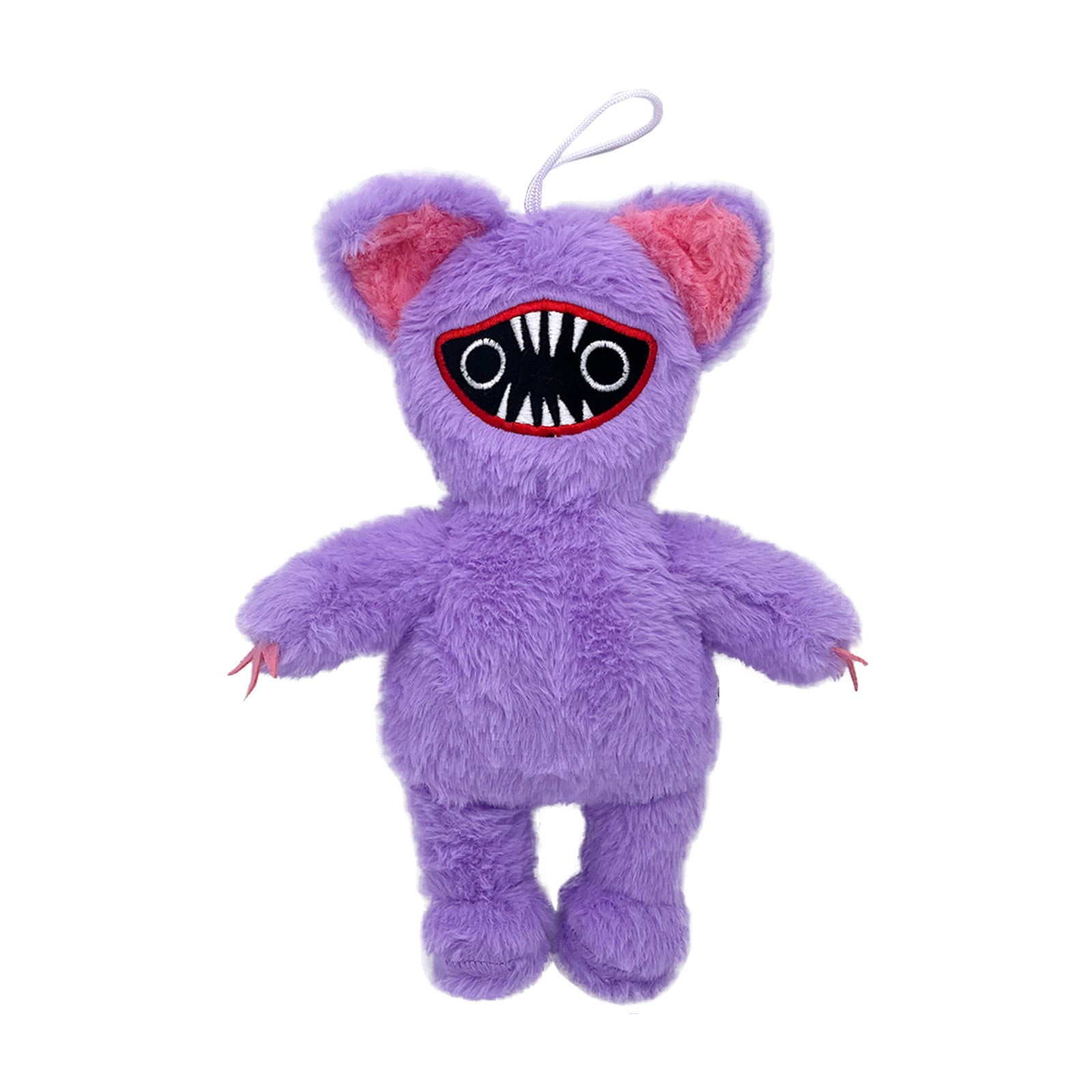 Purple Plush Monster Doll - Scary Cartoon Creature Toy with Soft Fur ...
