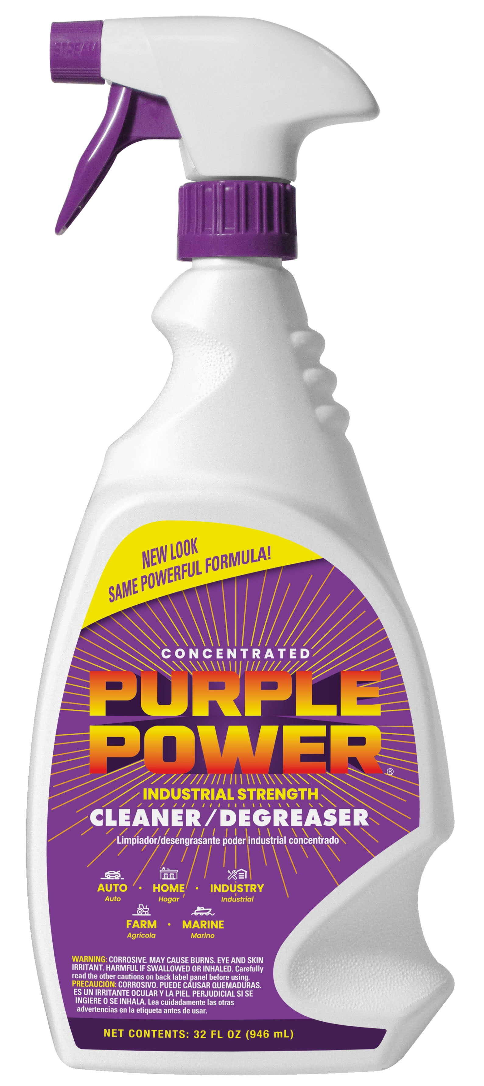 Purple Power Concentrated Industrial Cleaner/Degreaser, 32 oz - Walmart.com