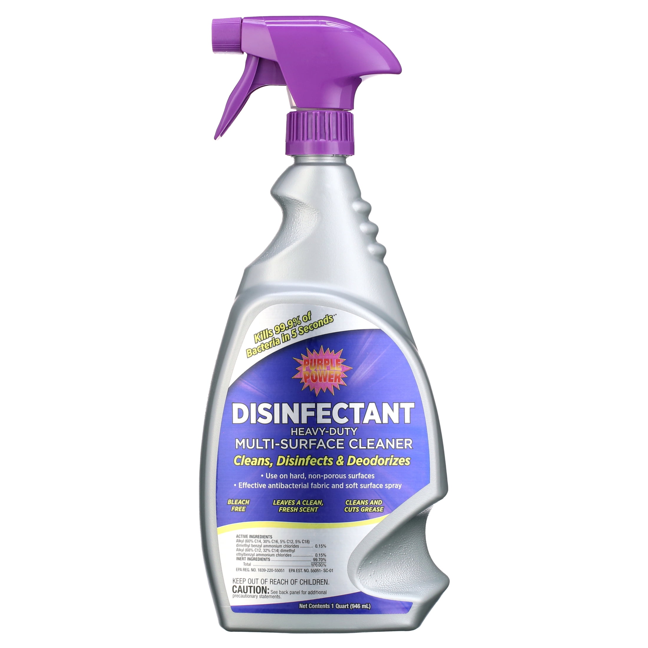 Purple Power Disinfectant Surface Cleaners, 32 Fluid Ounce - Walmart.com