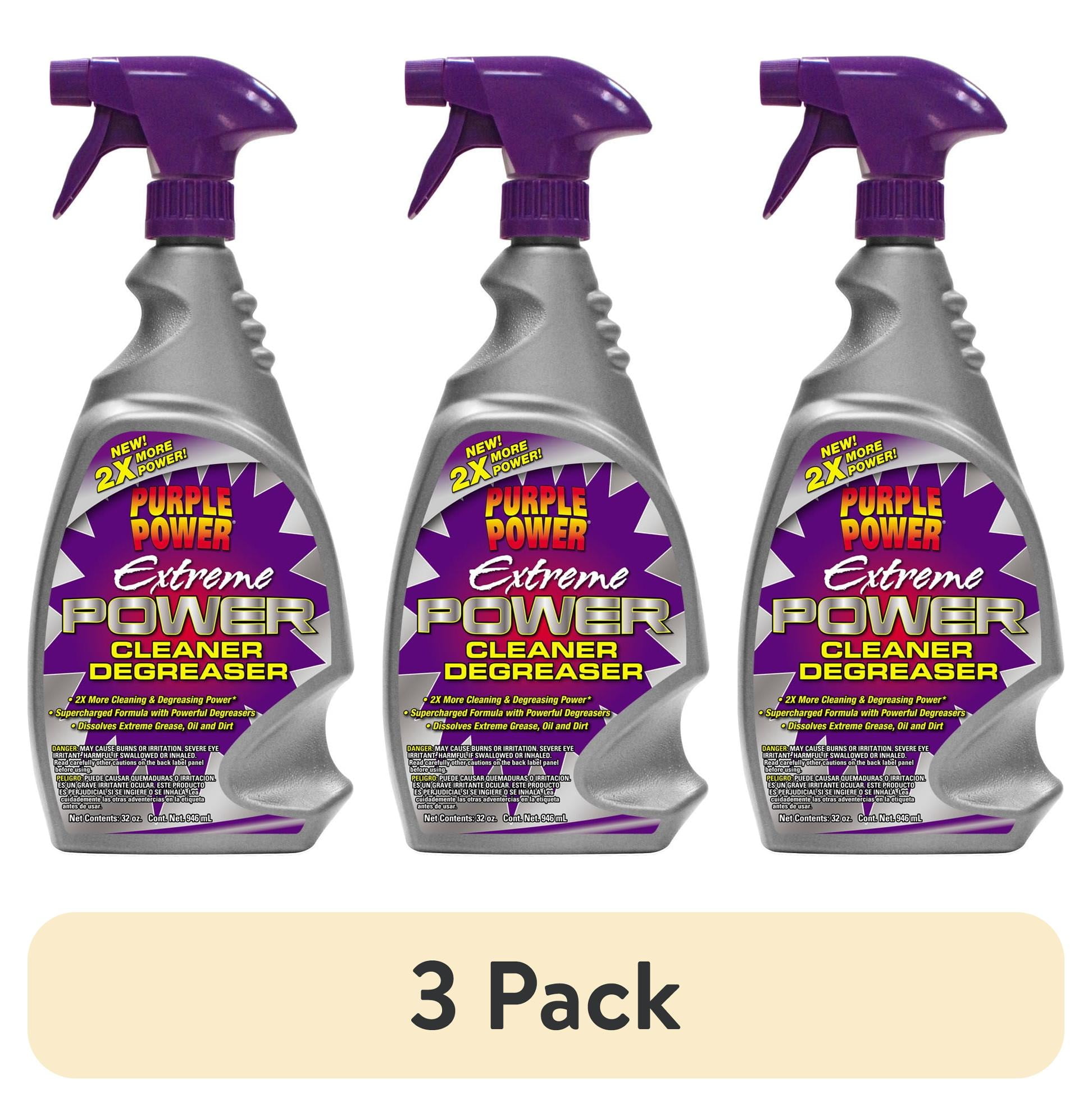 (3 pack) Purple Power Extreme Power Cleaner/Degreaser (32oz) - Walmart.com