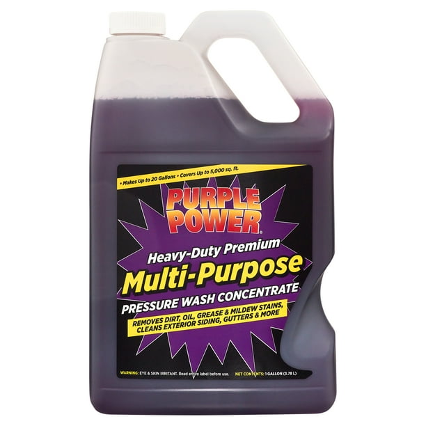 Purple Power Heavy-Duty Premium Multi-Purpose Pressure Wash, 1 Gallon ...