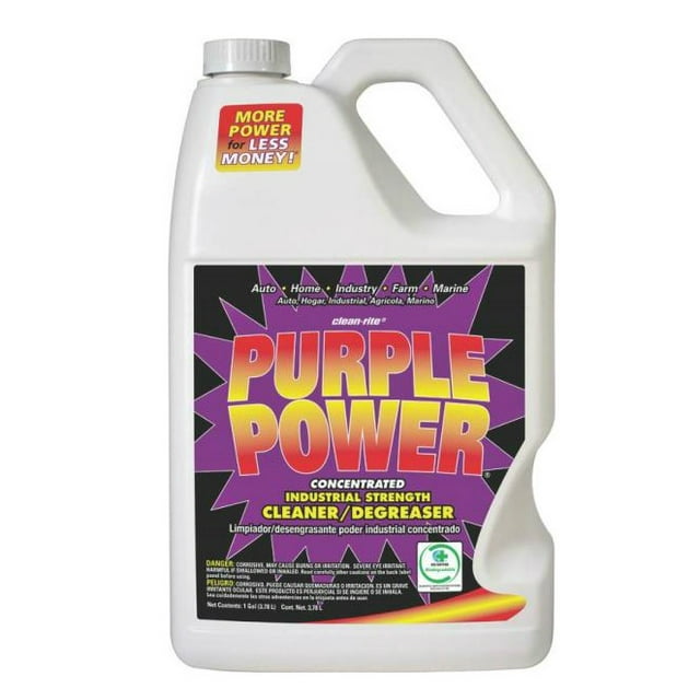 Purple Power Industrial strength Cleaner Degreaser, 1 Gallon - Walmart.com