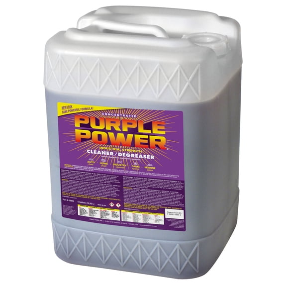 Purple Power Industrial Strength Cleaner and Degreaser, 5 Gallon ...