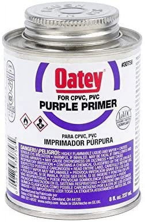 Purple Primer For PVC And CPVC Pipe And Fittings - Walmart.com