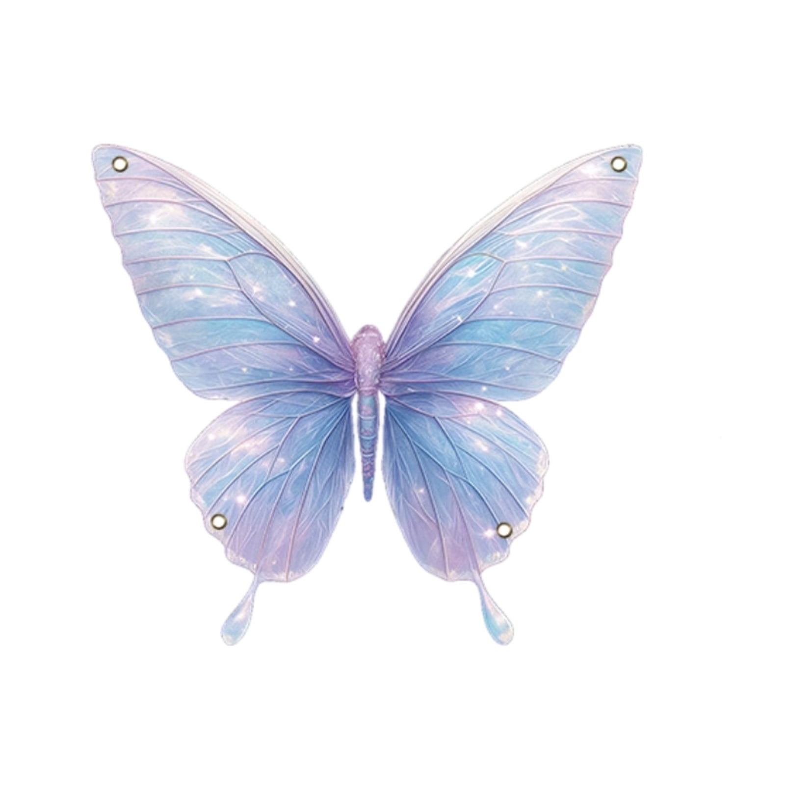 Purple Purple Butterfly Design Party Prop Flag For Creating A Whimsical ...